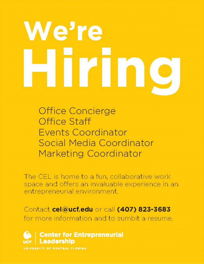 UCF on the Lookout for Student Workers in On-Campus Job Postings ...