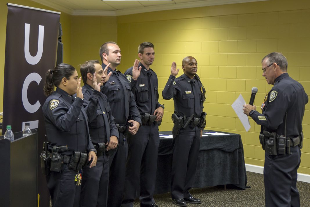 UCF Police swear in 5 new officers, promotes 4 — KnightNews.com