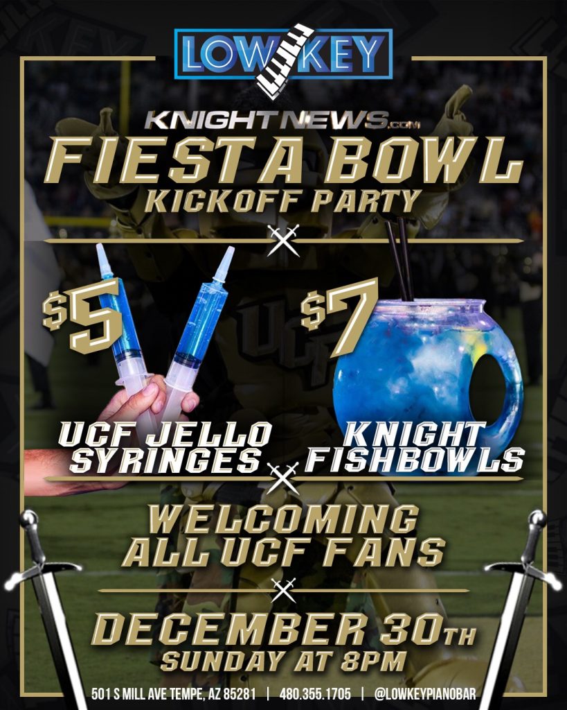 UCF SGA President Announces $250 Round Trip Fiesta Bowl Chartered ...