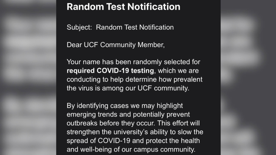 UCF sends emails to Greek life for random, non-rapid COVID-19 testing ...