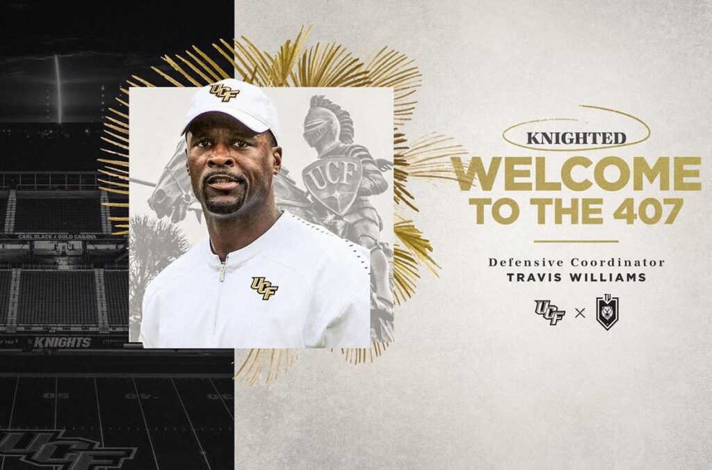 UCF names former Miami, Auburn coach Travis Williams as DC — KnightNews.com