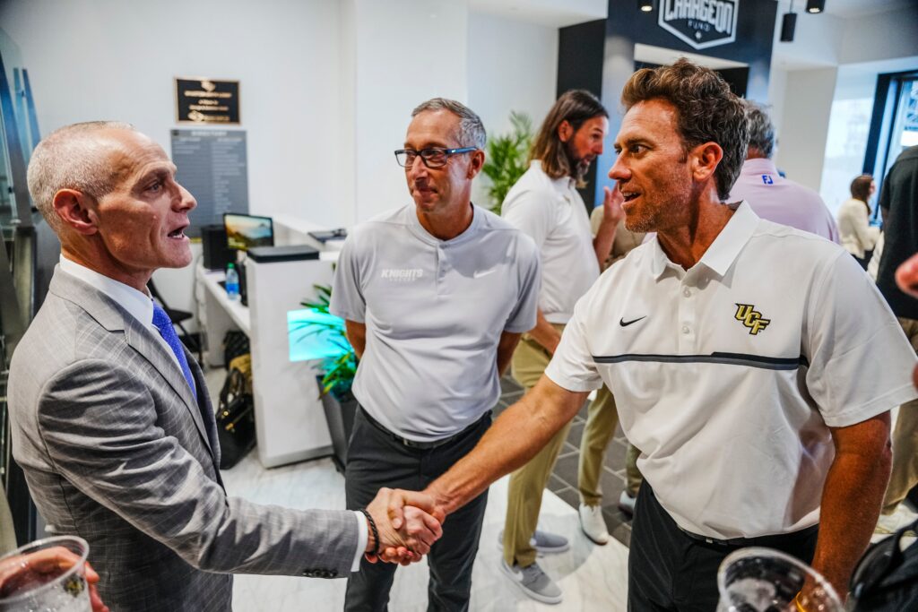Big 12 Commissioner Brett Yormark Visits UCF For The First Time ...
