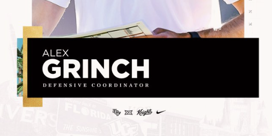 UCF Hires New Defensive Coordinator Alex Grinch — KnightNews.com