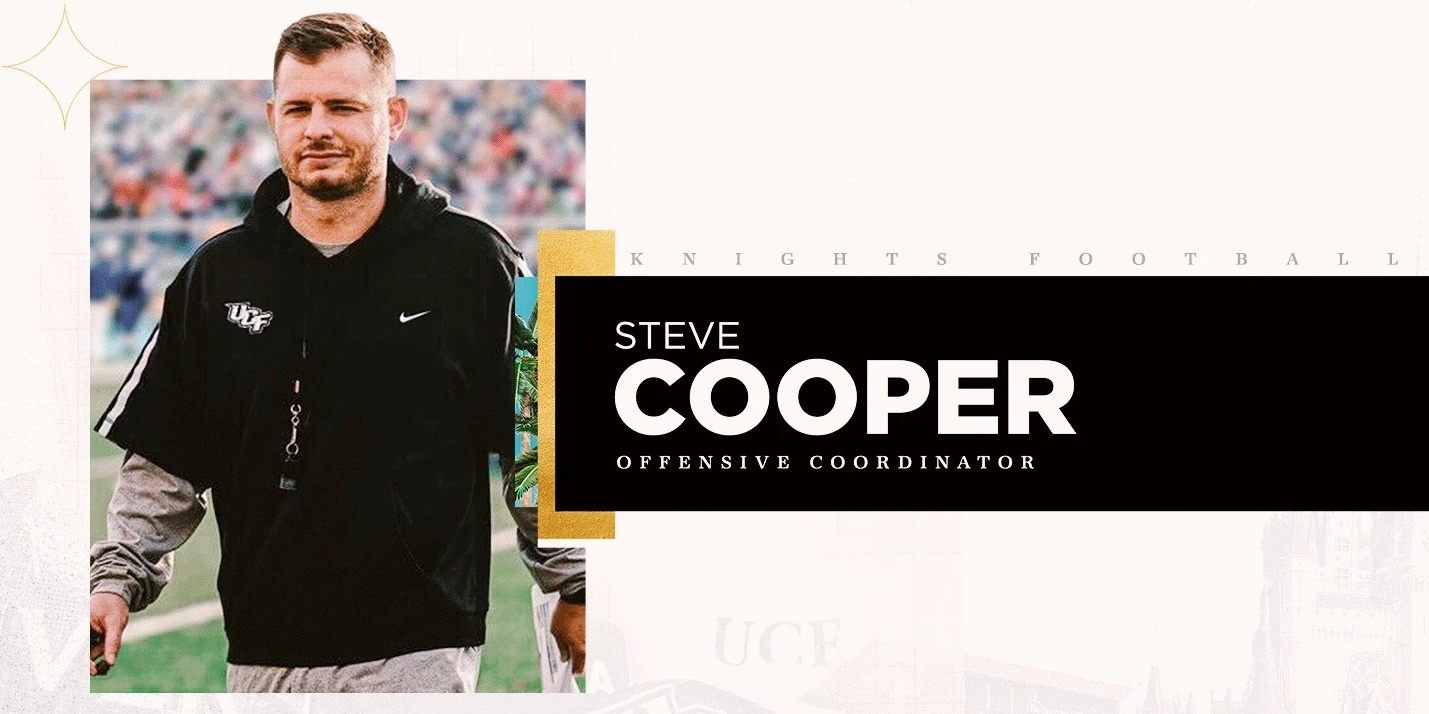 NEW UCF OFFENSIVE COORDINATOR, STEVE COOPER COMES TO UCF — KnightNews.com